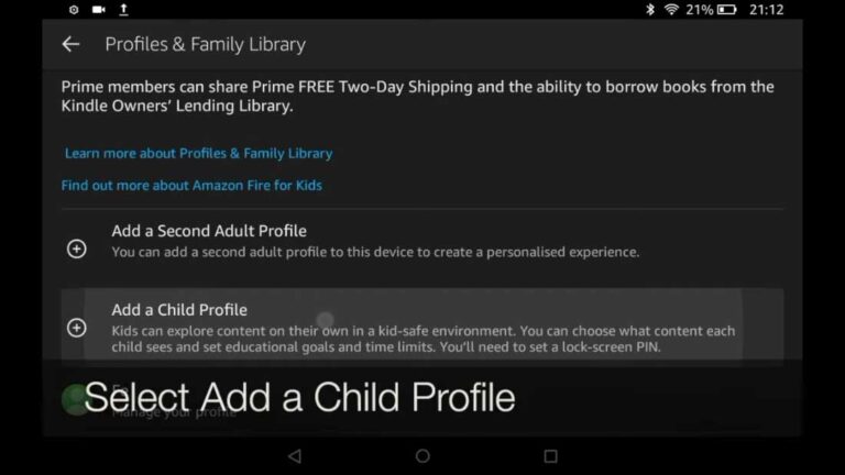 How to Set up Fire Tablet for Your Child? | Pick Tablet